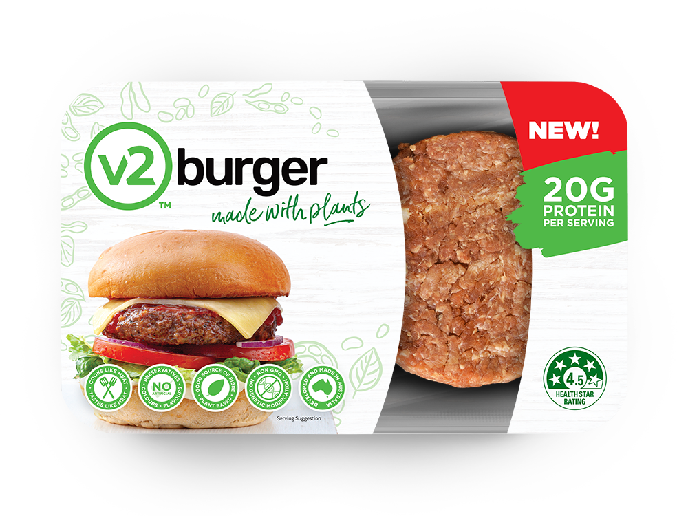 Burger by v2 Ratings & Reviews | Buy Vegan