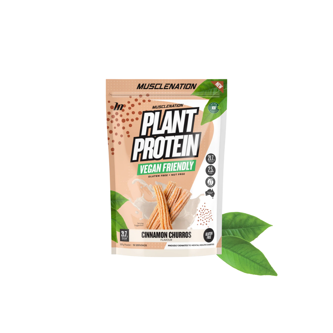 Cinnamon Churros Plant Protein by Muscle Nation Ratings & Reviews | Buy ...