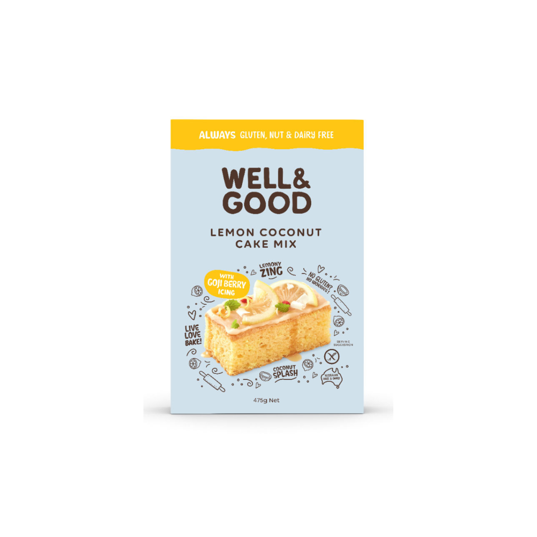 Lemon Coconut Cake Mix by Well & Good Ratings & Reviews | Buy Vegan